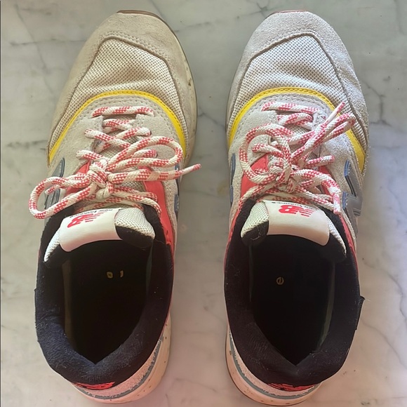 New Balance | Shoes | New Balance 997h White And Yellow Sneakers ...